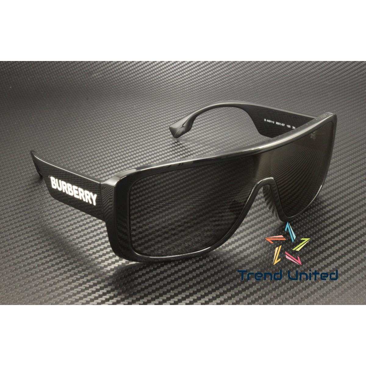 Burberry BE4401U 300187 Black Dark Grey 30 mm Men`s Sunglasses | - Burberry sunglasses - Frame ...